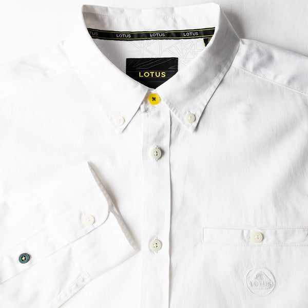 Lotus Drivers Collection Mens White Shirt – TLF Online Shop